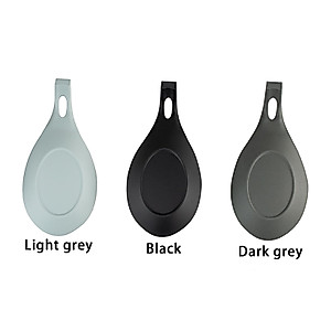 3 Pack Small Silicone Spoon Holder, Silicone Spoon Rest for Stove Top, Heat Resistant Cooking Spoon Holder for Kitchen Counter, Coffee Spoon Rest