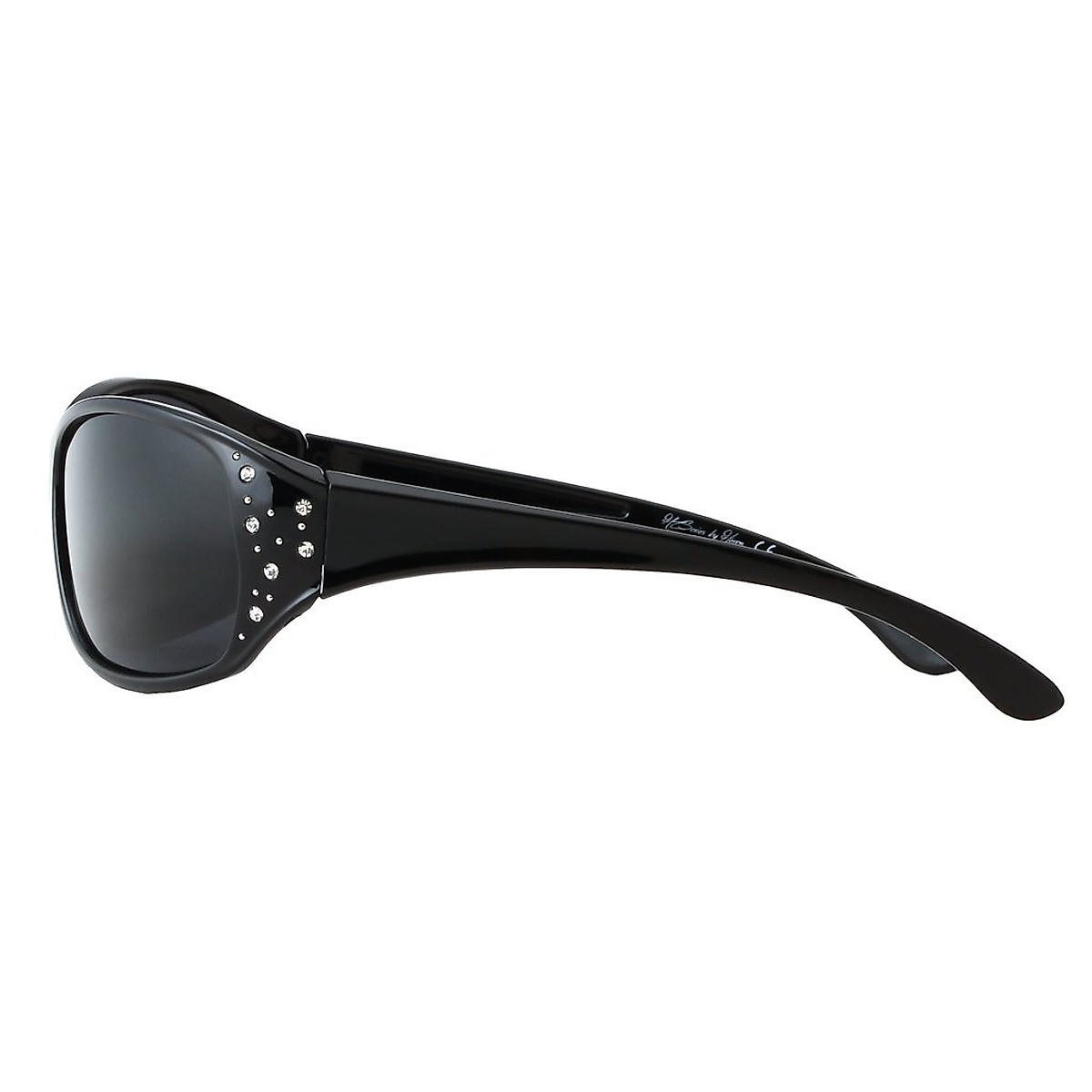 Polarized Sunglasses for Women – Midnight Black Frame – Dark Smoke Lens – HZ Series Elettra – Women’s Premium Designer Fashion Sunglasses