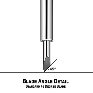 Craft Blades German Carbide Bulk Packs Deep Point (20 Pack - 15 Standard & 5 Deep Point)