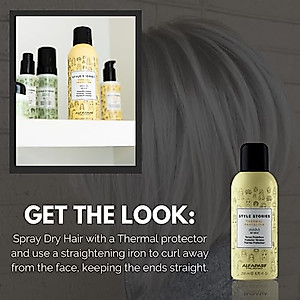 Alfaparf Milano Style Stories Thermal Protection Dry Spray for Hair - Protects Against Heat from Styling Tools - Professional Salon Quality - Lightweight - 6.76 Fl Oz