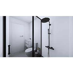 Barn Homes Prefabricated House with Bathroom and Kitchen, 20ft, Guest House, Tiny House, Mobile House, Modular Homes, Container Homes, Cabin Prefab, Tiny House to Live in (20FT)