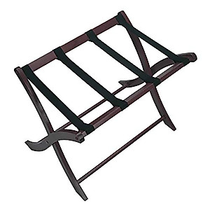 Winsome Scarlett Cappuccino Luggage Rack & Wood Scarlett Luggage Rack, Espresso