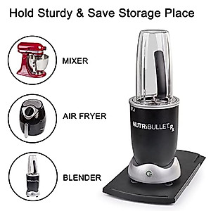 Kitchen Caddy Sliding Tray, Zero Zoo Kitchen Hacks Coffee Slider, Compatible With Coffee Maker, Kitchen Aid Mixer, Blenders and Air Fryer, Appliances Sliders for Coutertop with Rolling Wheels (1 Pack)