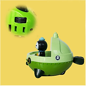 Crasoldiers GUP-E Toy, GUP Racers Vehicle Rescue Ship Pull Back,Includes Vehicle and Figure for Boys Girls Christmas Birthday Gifts (with Gift Box)
