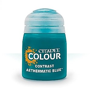 Games Workshop Citadel Pot de Peinture - Contrast Aethermatic Blue (18ml)