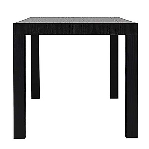 Ameriwood Home Parsons Modern Coffee Table, Black