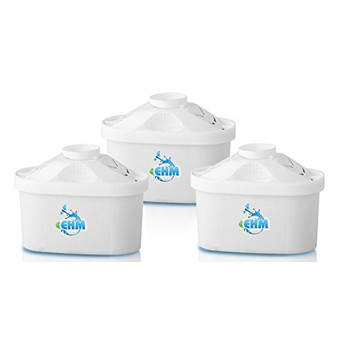 EHM SureFlow Alkaline Water Pitcher Replacement Cartridge – Healthy Drinking Water, PH 8.5-9.5, 6-Stage Filtration & Hydration System