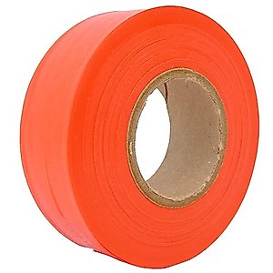 PS Direct: Flagging Tape – Flo Orange – 1 3/16” x 150’ Roll