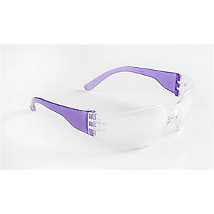 Pyramex Mini Intruder Safety Eyewear, Multi Colors / Clear-Hardcoated Lens (Pack of 12)