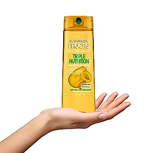 Garnier Fructis Triple Nutrition Shampoo, Dry to Very Dry Hair, 12.5 fl. oz.