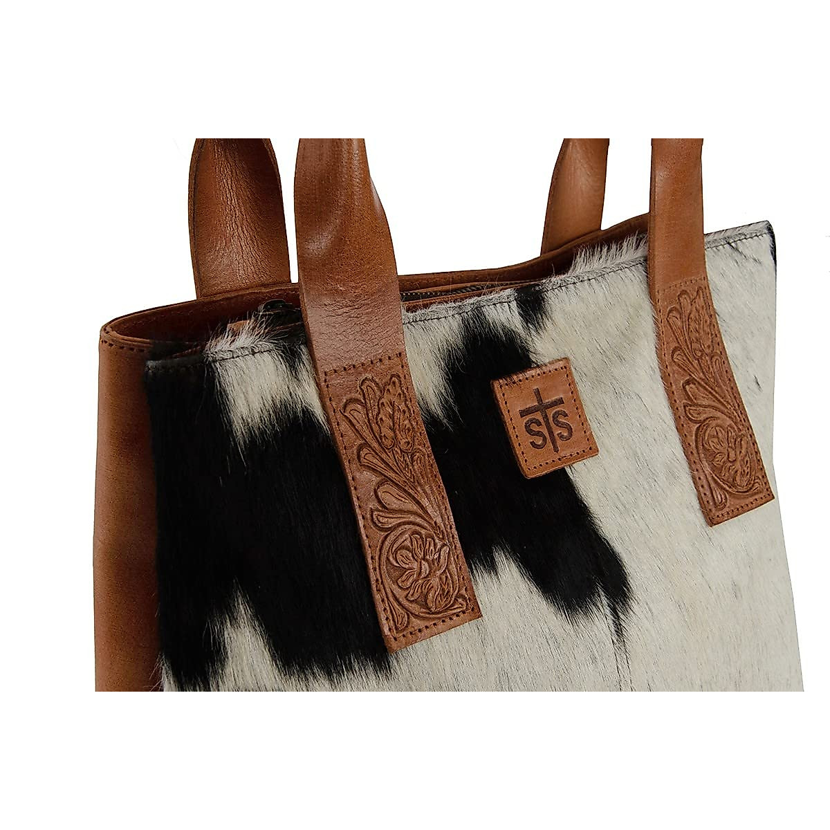 STS Ranchwear Women's Casual Everyday Multifunctional Yipee Kiyay Collection Tote Shoulder Bag, Multi