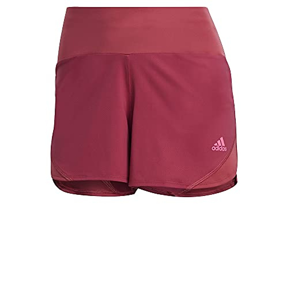 adidas Women's 3" Heat.RDY Short, Wild Pink, XX-Small 3"