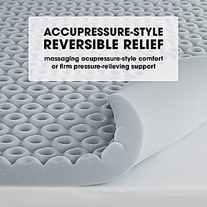 Dream Serenity Cool Point 2" Memory Foam Mattress Topper Full