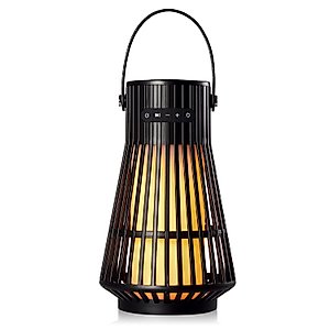 Gifts for Men Him, Outdoor Bluetooth Speaker, Gifts for Him Men who Want Nothing, Wireless Speaker Waterproof with Torch Light BT5.2, Unique Birthday Gifts for Men Women Mom Dad, Flame Lamp for Party