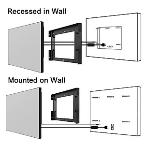 Soulaca 32 inches Smart Mirror Bathroom LED TV Waterproof Vanishing Television IP65 4K ATSC Built-in WiFi Alexa webOS Wall Mounted 2023 Model
