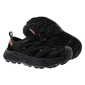 HOKA ONE ONE Hopara Womens Shoes Size 10.5, Color: Black/Fusion Coral