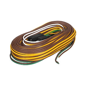 Seachoice Trailer Y Harness, Marine Grade, for Wishbone Trailers, 25 Ft. Long, 48 in, Vehicle Side Connectors