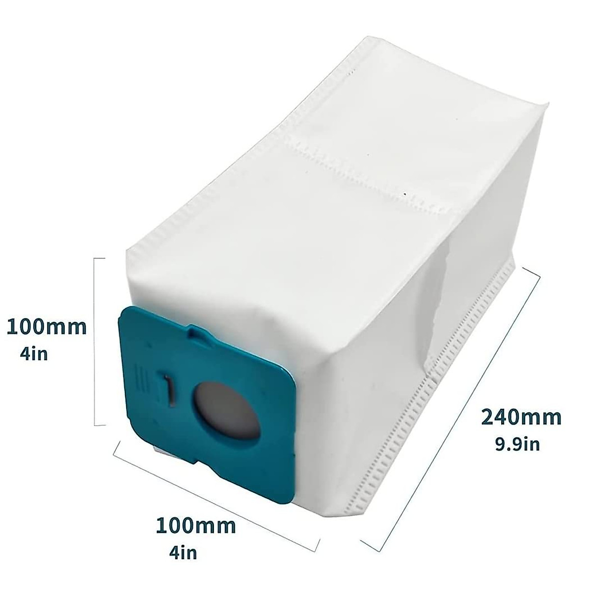 MengTiger 9 Pcs Replacement Clean Station Dust Bag Compatible with Samsung VCA-ADB95 Bespoke Jet Clean Station Vacuum Accessories Parts