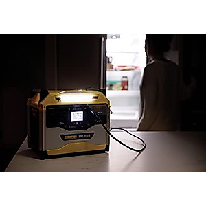 Champion Power Equipment 100594 1638-Wh Power Station 3200/1600-Watt Portable Lithium-Ion Battery Solar Generator
