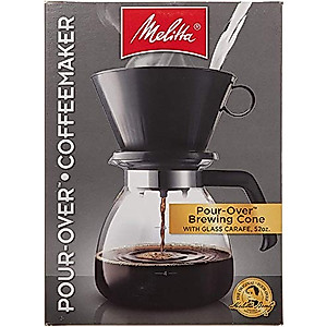 Melitta 640616 Coffee Maker, 52 oz, Glass Carafe