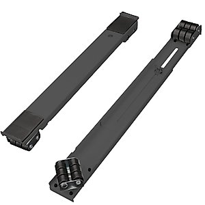Baisiky Furniture Dolly Mobile Roller, Extendable Appliance Rollers Mobile Washing Machine Base, Fridge Stand Moving Cart for Washing Machines, Refrigerators(Black)