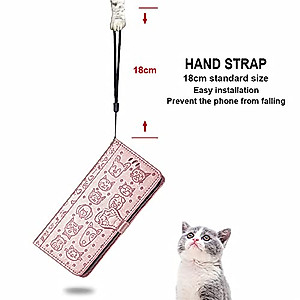 HUANGTAOLI Crossbody Shoulder Strap Flip Case for Samsung Galaxy S9 Plus, Magnetic Closure Kickstand Flip Phone Case for Samsung Galaxy S9 Plus