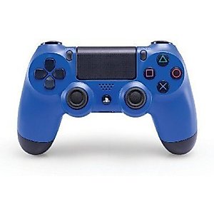DualShock 4 Wireless Controller for PlayStation 4 - Wave Blue [Old Model] (Renewed)