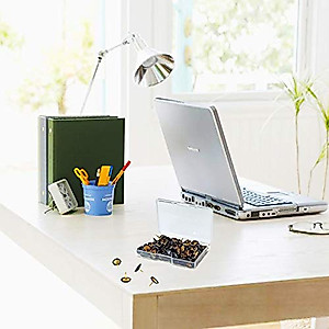 100 PCS Push Pins,Thumb Tacks, Board Pins for Cork Board, Push Pins for School, Office, Map, Photo Wall, Cork Board Bulletin Board(Black)