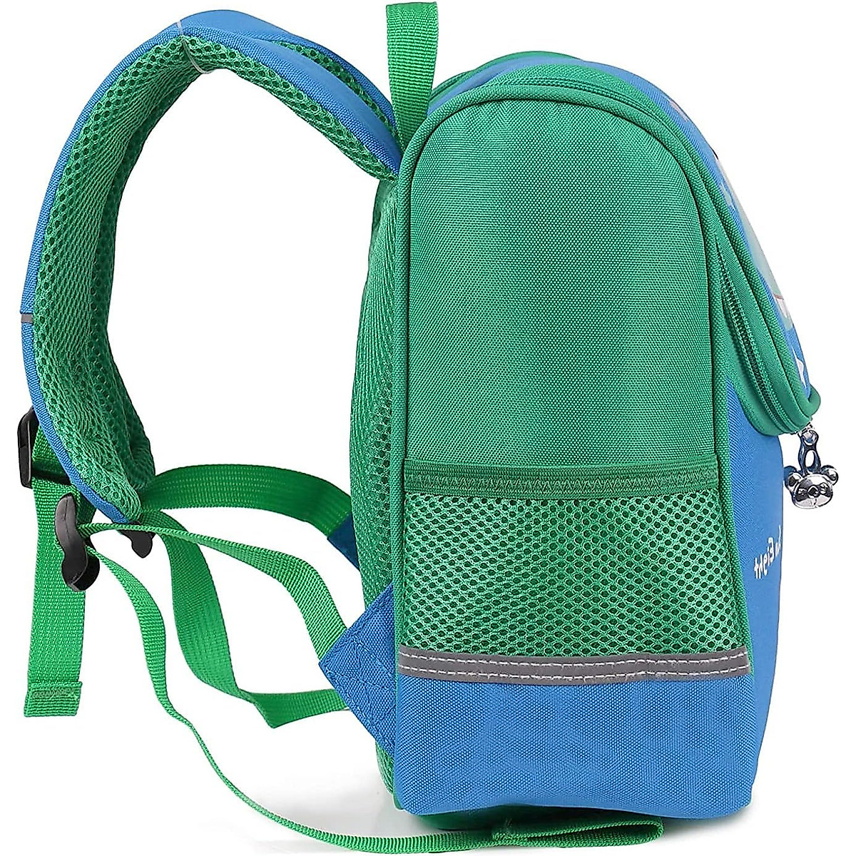 DNSHAN Toddler Backpacks for Boys, 11 Inch Ultra-light Preschool Bookbag for Little Kids, 1-4 Years Old, Dinosaur