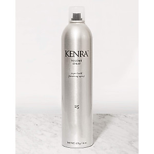 Kenra Volume Spray 25 80% | Super Hold Finishing & Styling Hairspray | Flake-free & Fast-drying | Wind & Humidity Resistance | All Hair Types | 16 oz