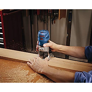 BOSCH GKF125CEK Colt 1.25 HP (Max) Variable-Speed Palm Router Kit with Edge Guide