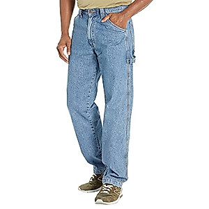 Signature by Levi Strauss & Co Men's Carpenter Jean, Light, 34x30