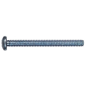 The Hillman Group 92274 1/4-20-Inch x 2-Inch Pan Head Phillips Machine Screw, 100-Pack, zinc