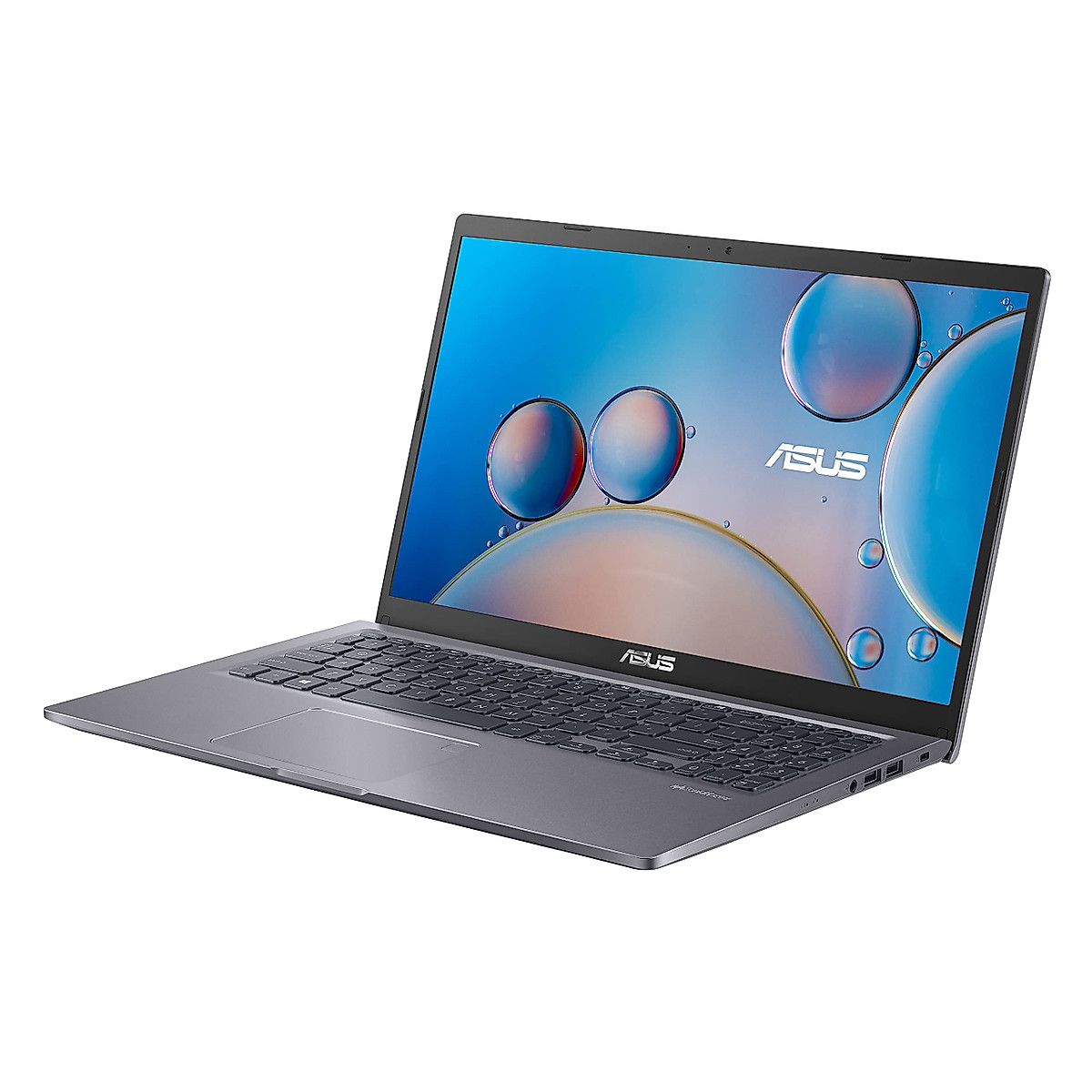 ASUS VivoBook 15 M515 Thin and Light Laptop, 15.6â€ IPS FHD Display, Windows 10 Home with Free Upgrade to Windows 11, AMD Ryzen 7 5700U, 8GB RAM, 512GB SSD, Fingerprint Reader, Slate Grey, M515UA-EB72