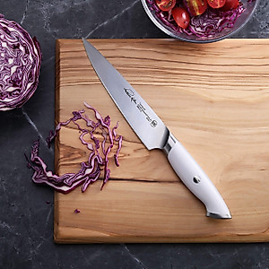Cangshan Thomas Keller Signature Collection Swedish Powder Steel Forged, 7-Inch Utility Knife, White