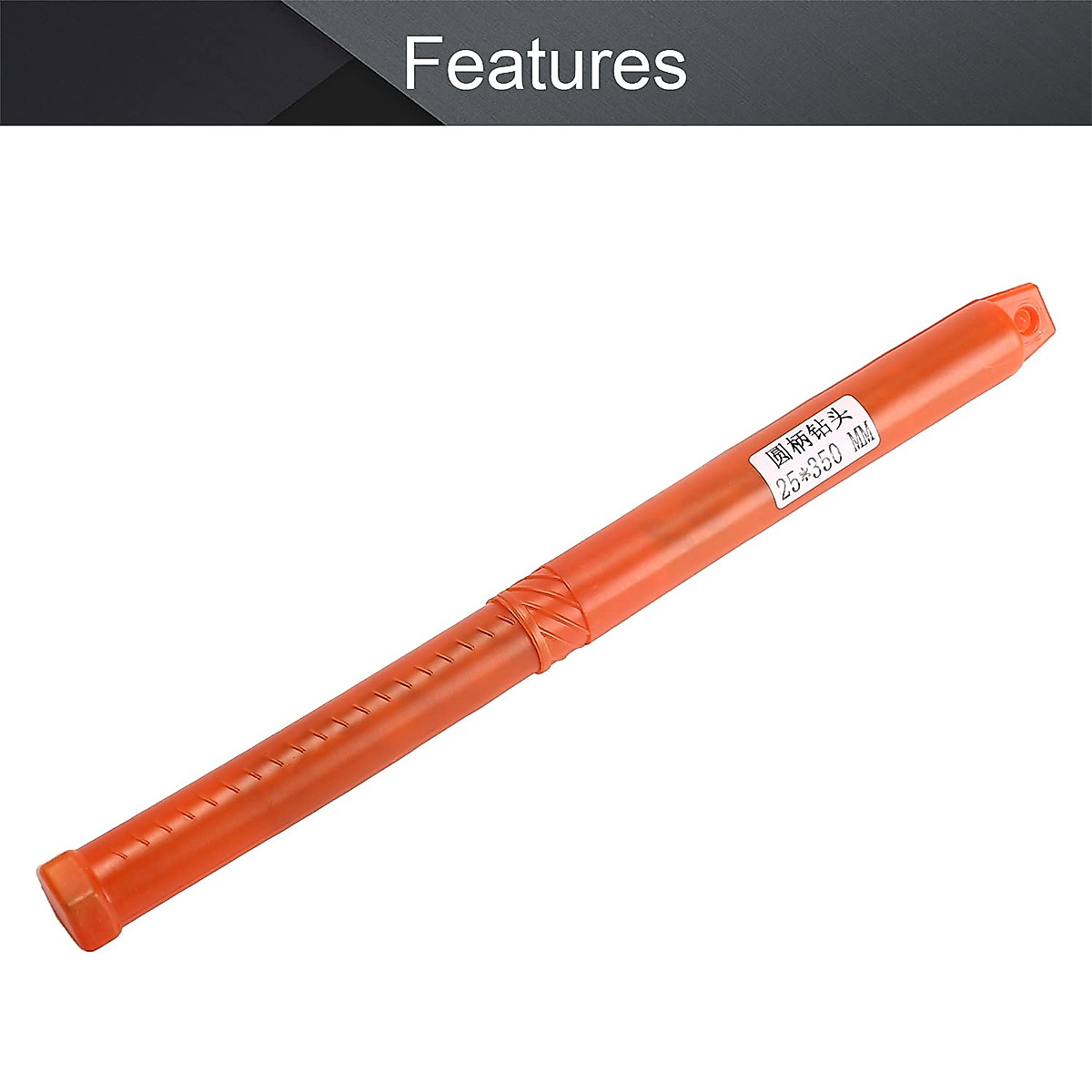 Utoolmart Masonry Drill Bit 25mm x 350mm Carbide Tipped Rotary Hammer Bit 9mm Round Shank for SDS Impact Drill 1Pcs