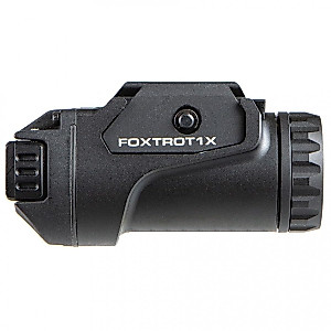 Sig Sauer Foxtrot1X 450 Lumens Compact Durable Tactical Rail-Mounted Handgun Flashlight with Ambidextrous Push-Button Side Switches, Black