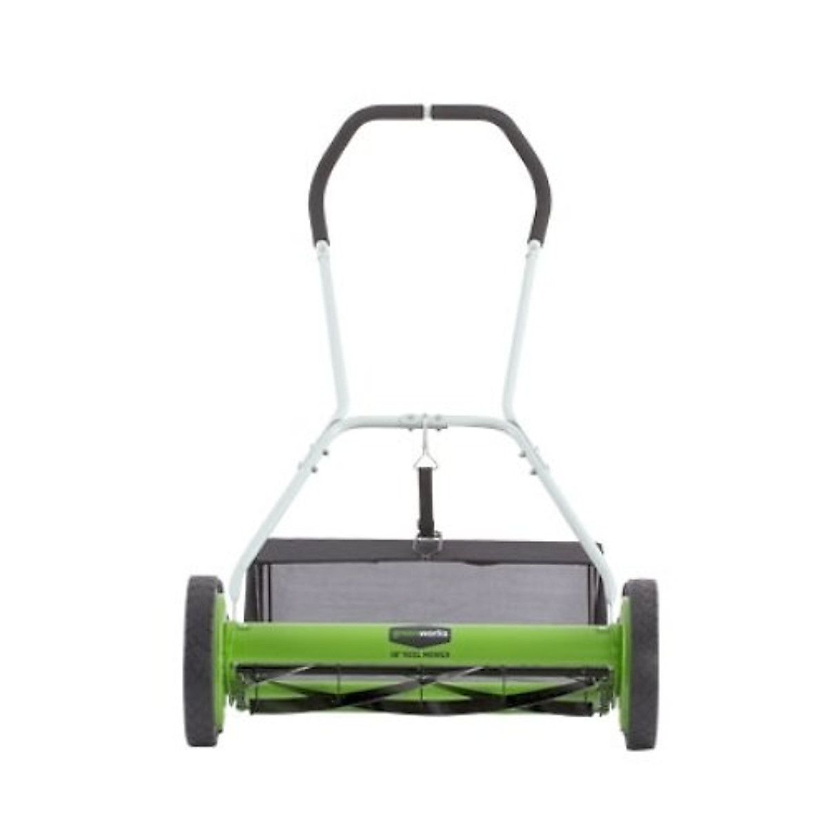 Greenworks 25072 20-Inch 5-Blade Push Reel Lawn Mower with Grass Catcher
