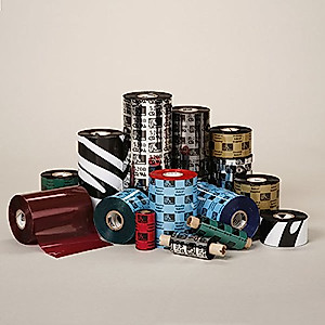 Zebra Technologies 05586GS11007 5586 Wax/Resin Ribbon, 4.3" W x 244' L, 0.5" Core (Pack of 12)
