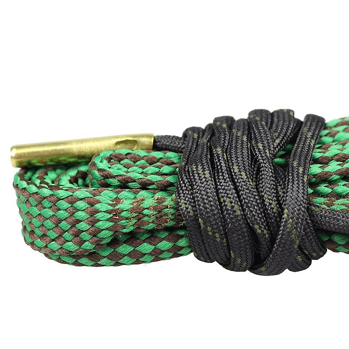 AIMEE-JL New Bore Cleaner .22 Cal .223 Cal & 5.56mm Gun Barrel Cleaning Rope Rifle/Pistol/Shotgun Brass Brush Cleaning Cord
