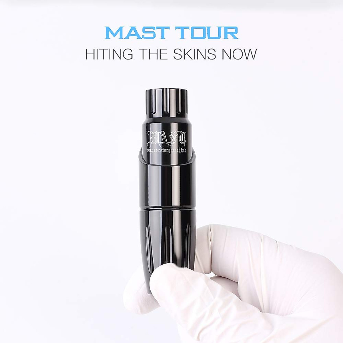 Dragonhawk Complete Rotary Tattoo Pen Machine Kit For Mast Tour Permanent Makeup 20Pcs Cartridges Needles Power Supply Color Inks for Tattoo Studio Artists 366H