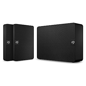 Seagate Portable 5TB External Hard Drive HDD – USB 3.0 for PC, Mac, PS4, & Xbox - 1-Year Rescue Service (STGX5000400), Black