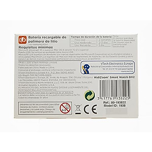 VTech Kidizoom Smart Watch DX2 Kids Smart Watch with Dual Camera Estandar Blue - Spanish Version