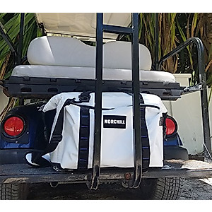 NorChill Soft Coolers 24 Can Insulated Boatbag Extreme Soft Sided Cooler, White (9000.56)