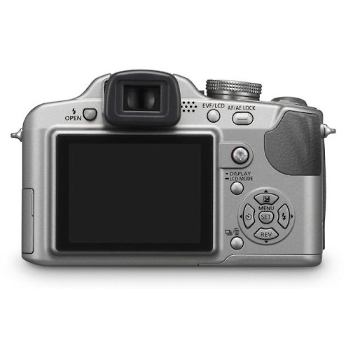 Panasonic Lumix DMC-FZ18S 8.1MP Digital Camera with 18x Wide Angle MEGA Optical Image Stabilized Zoom (Silver)