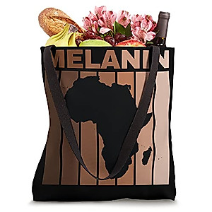 Black History Month African American Pride Melanin Tote Bag