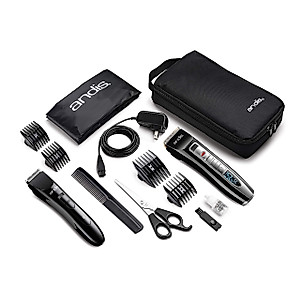 Andis 24615 Select Cut 5-Speed Combo Home Haircutting Kit, Black