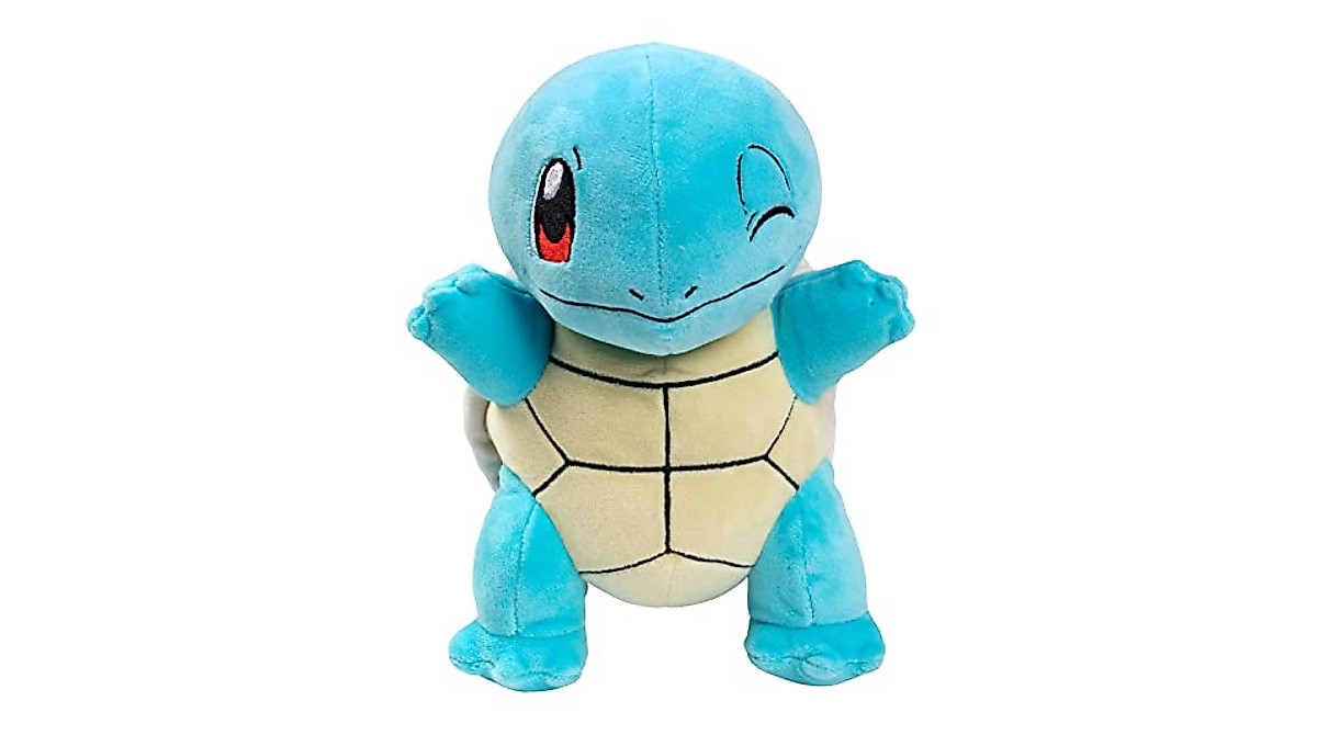 Pokémon 8" Squirtle Plush Toy - Soft & Cuddly Gift for Fans