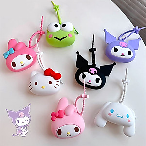 Cute Coin Purse Keychain, Small Coin Purse for Women, Bunny Coin Purse, Bunny Silicone Pouch, Kawaii Coin Purse Pouch, Coin Pouch for Backpack Decoration