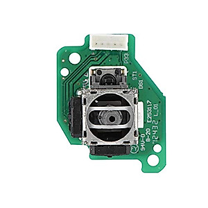 KOSDFOGE Left & Right Analog 3D Joystick Sticks Replacement Compatible with Nintendo Wii U Gamepad Controller Green